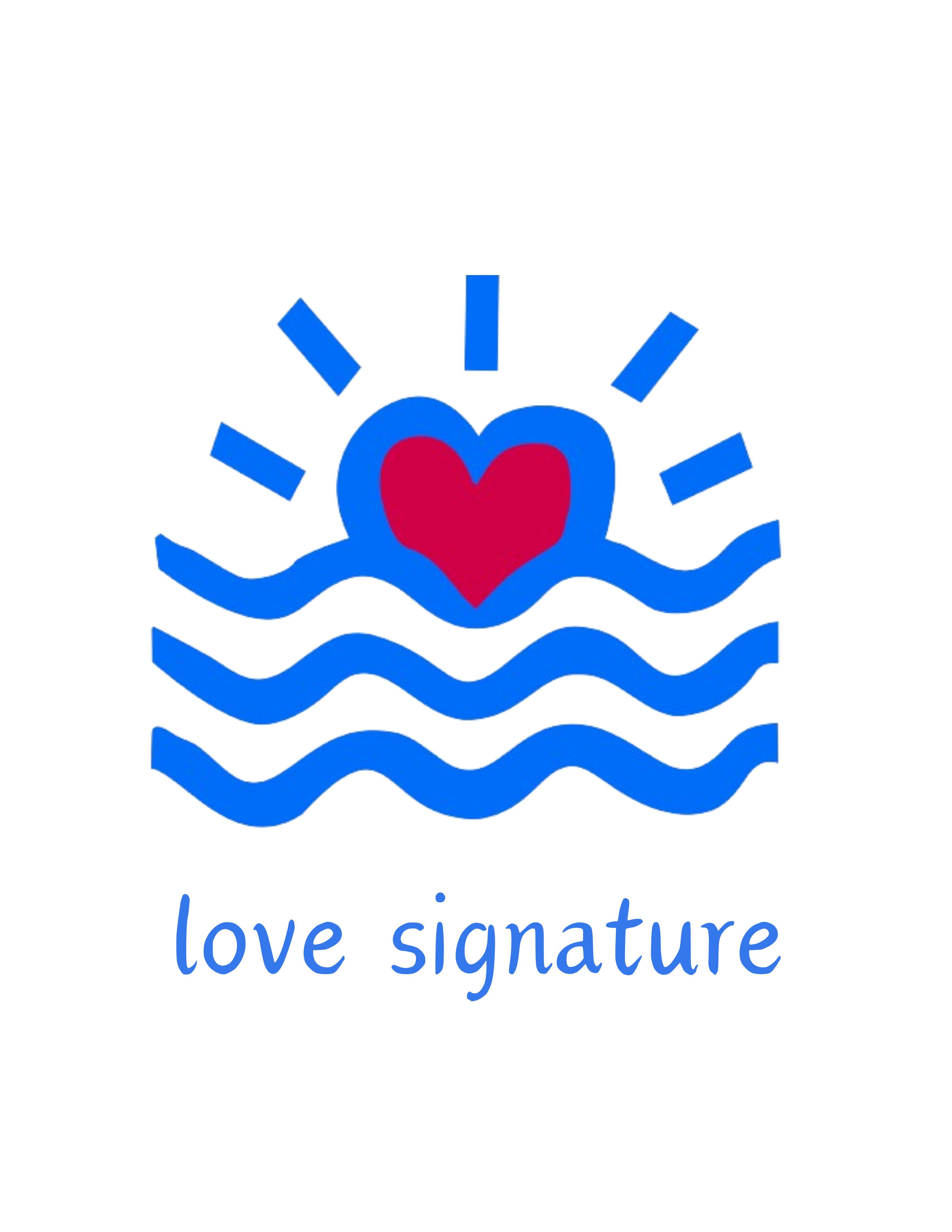 love signature : marque de vêtements niçoise sur le thème de l'amour